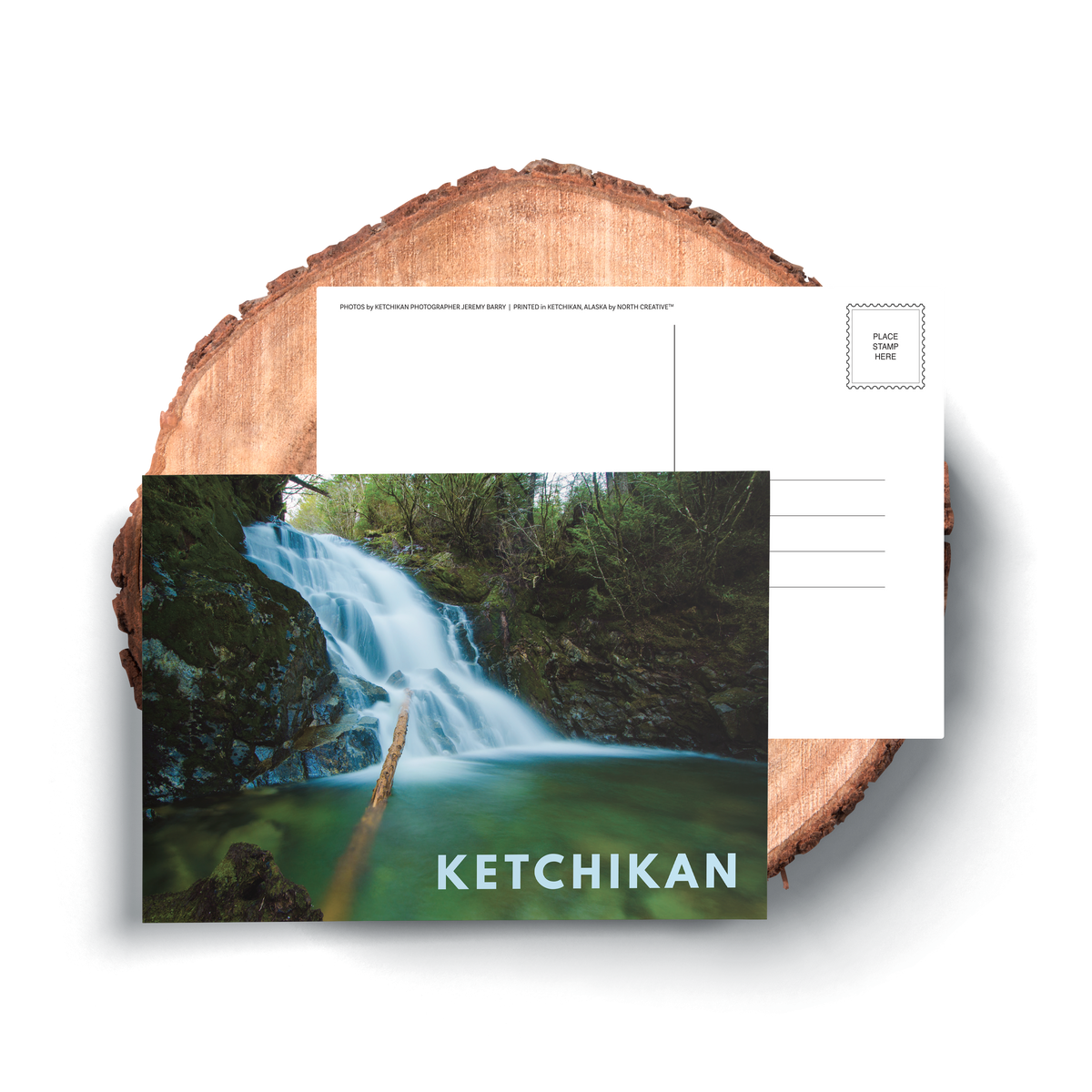 Ktn Waterfall Postcard – Woodlands Clothing